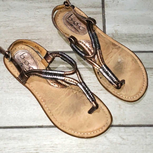 BOC Born o concept | Shoes | Boc Born O Concept Metallic Sandal | Poshmark